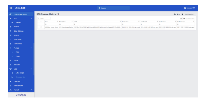 How to analyze USB device history? [Windows]