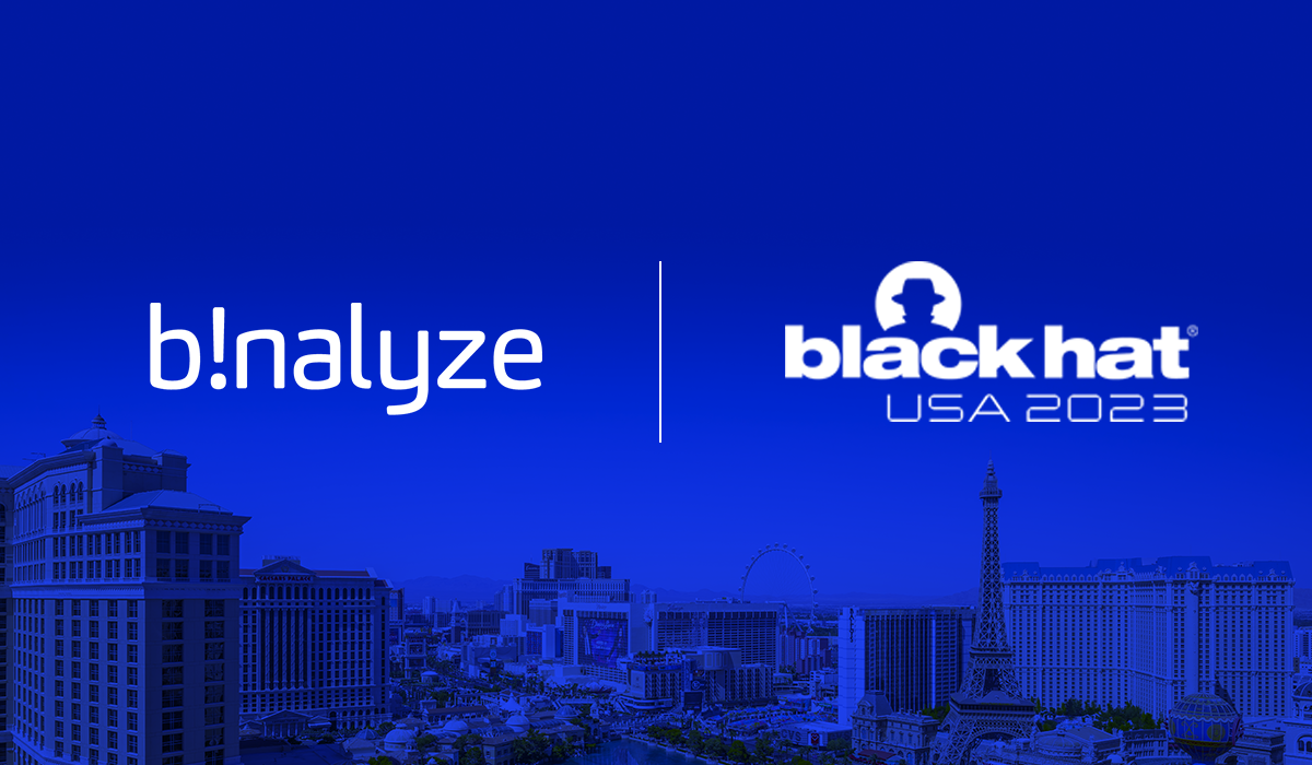 Black Hat USA Event - Binalyze