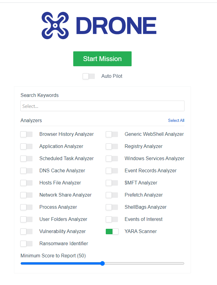 DRONE Release: YARA Scanner & Ransomware Identifier