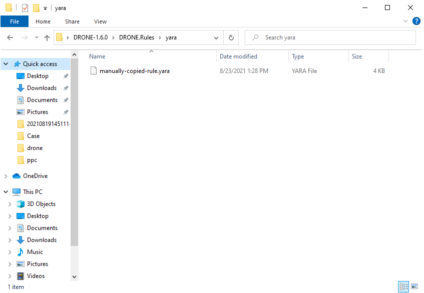 DRONE Release: YARA Scanner & Ransomware Identifier